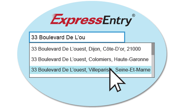 Address Autocomplete | Global Express Entry | Melissa
