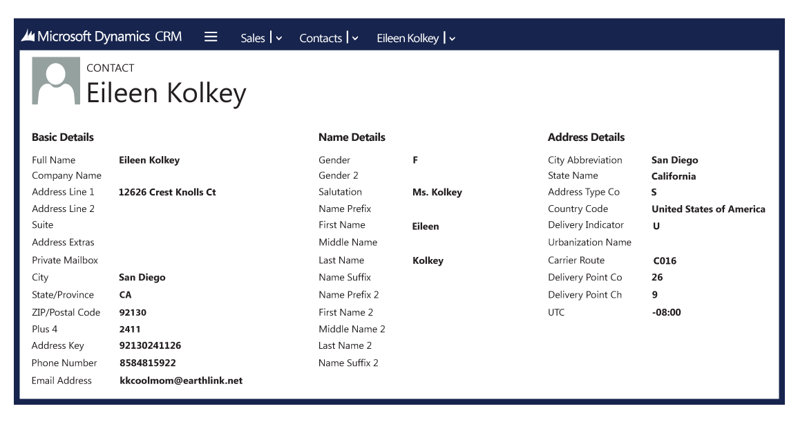 Address Validation for Microsoft Dynamics 365 Dataverse | Melissa