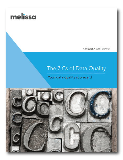 The 7 Cs of Data Quality