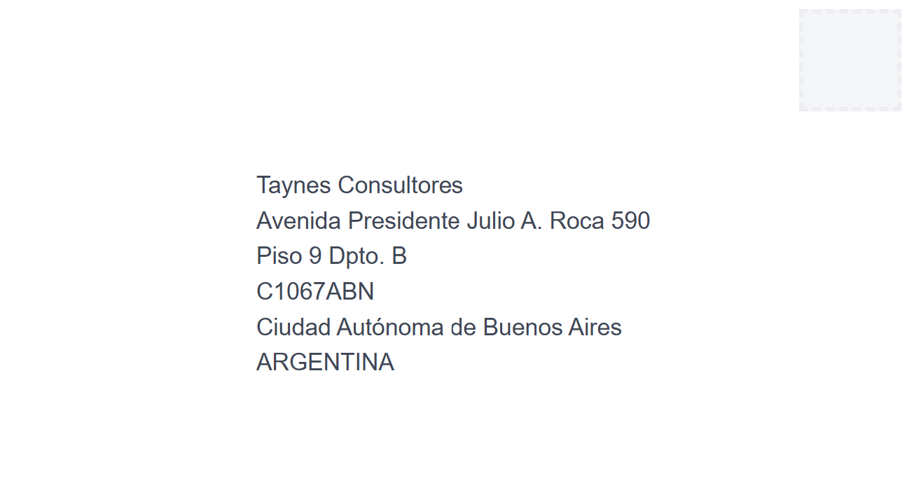 Argentina Address Formats & Mailing Address Example & Country Info