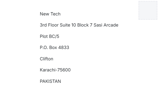 Pakistan Address Formats & Mailing Address Example & Country Info