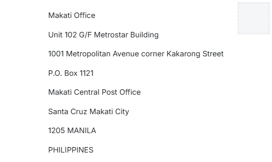 Philippines Address Formats & Mailing Address Example & Country Info