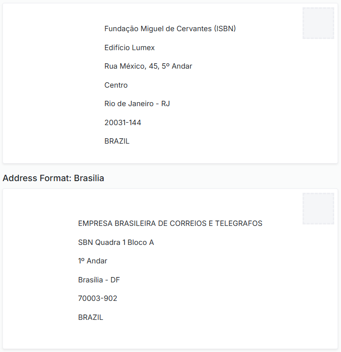 Brazil Address Formats & Brazilian Mailing Address Example & Country Info