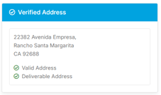 Address Verification - Postal Address Validation