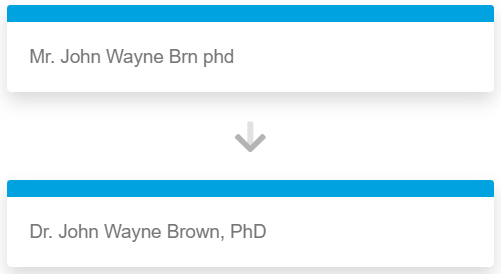 Name Verification & Gender Determination